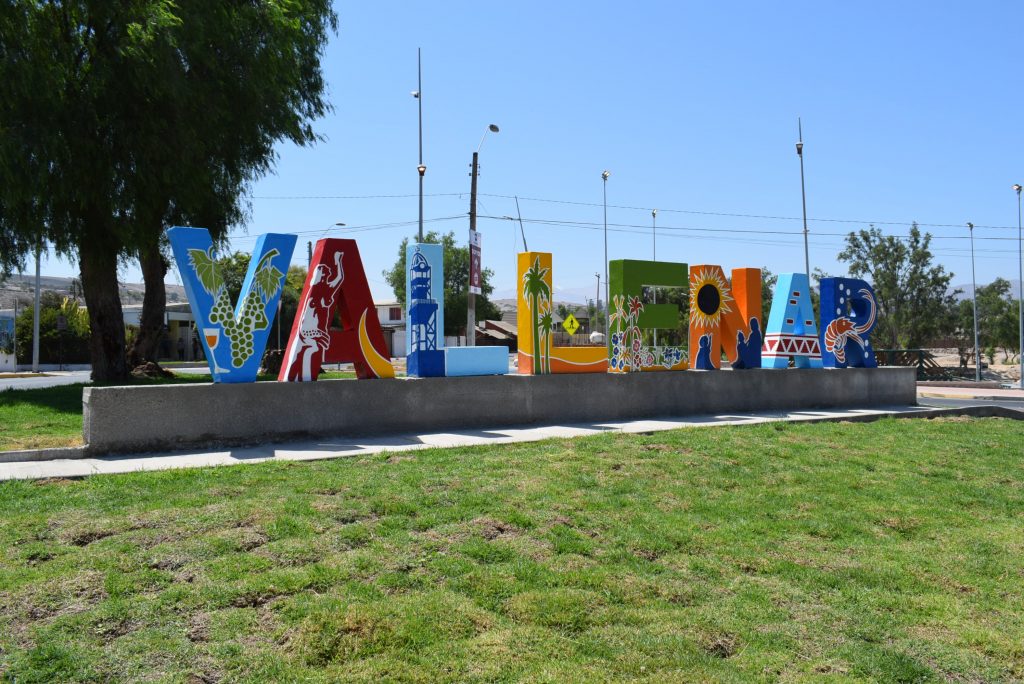 Vallenar ya tiene su nombre en letras gigantes turísticas - NOSTÁLGICA cl
