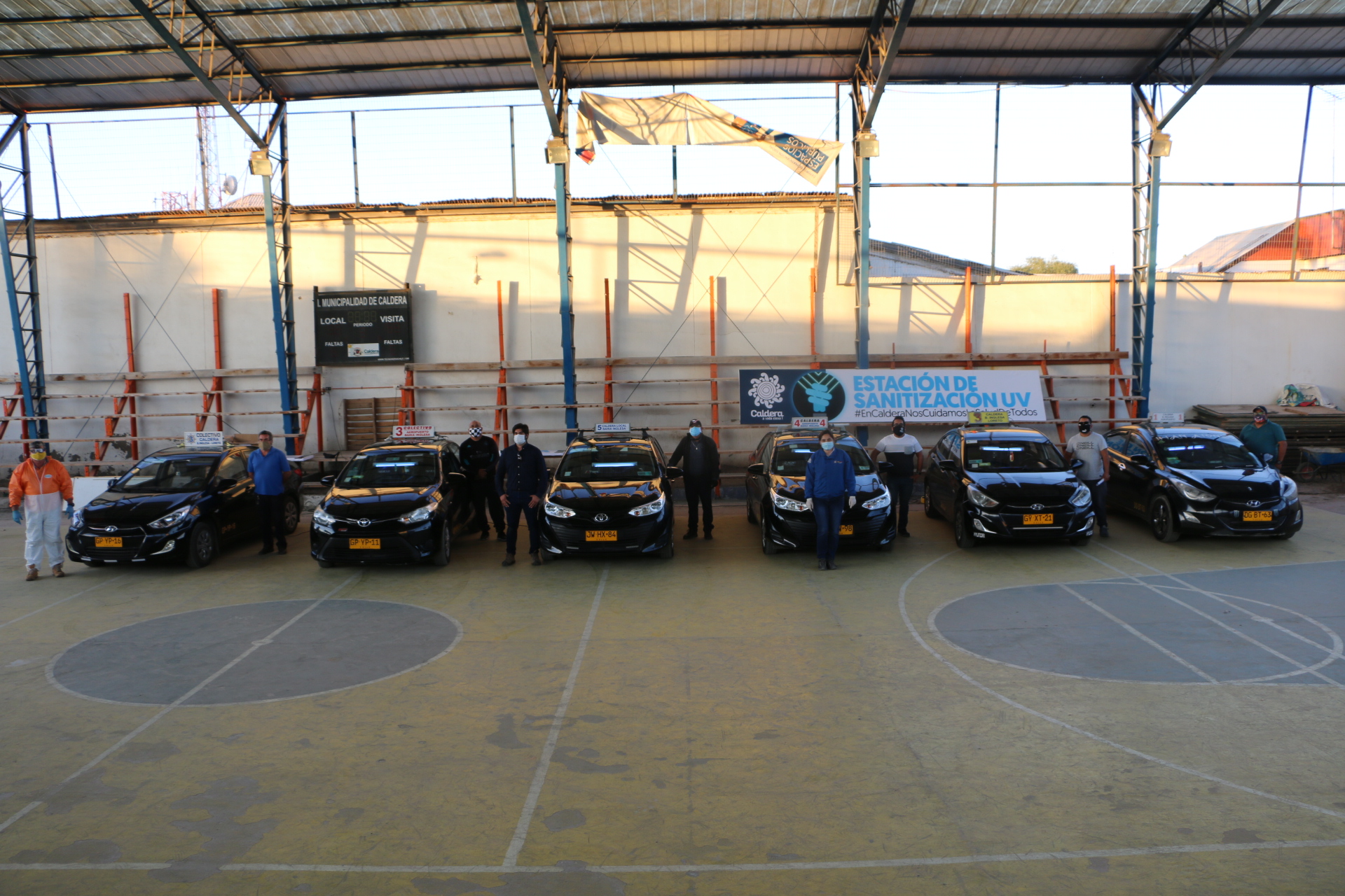 Caldera implementa tecnología de desinfección en vehículos por UV ...