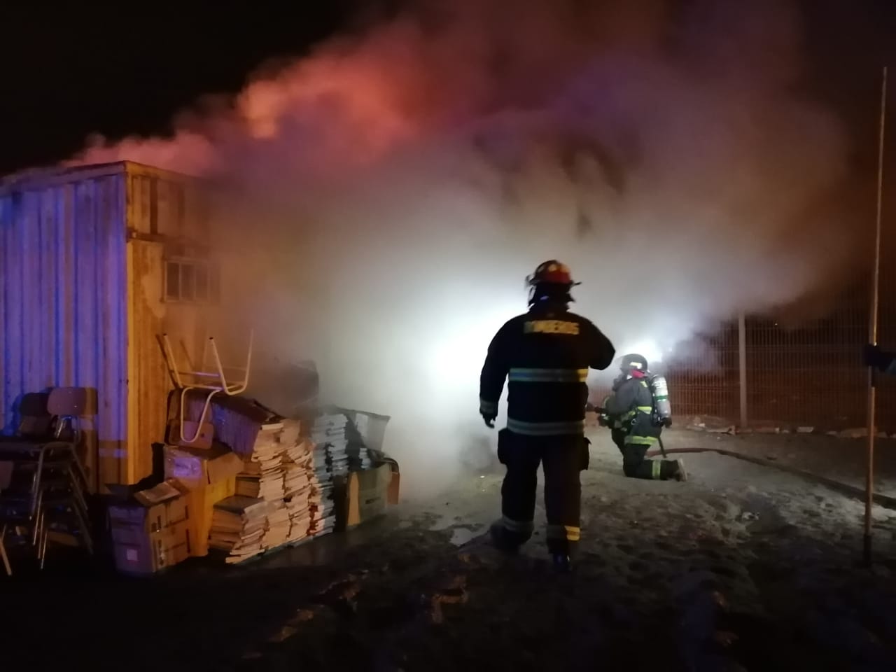 Falla eléctrica habría provocado incendio industrial en Agrícola San ...