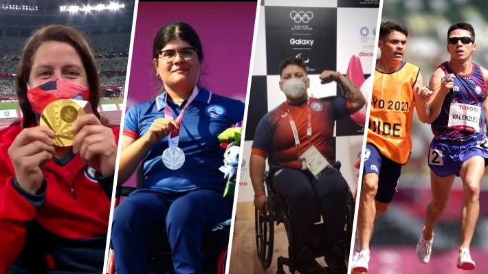 Oro, plata, diploma y otra final: El día más glorioso del Team ParaChile en unos Juegos ...