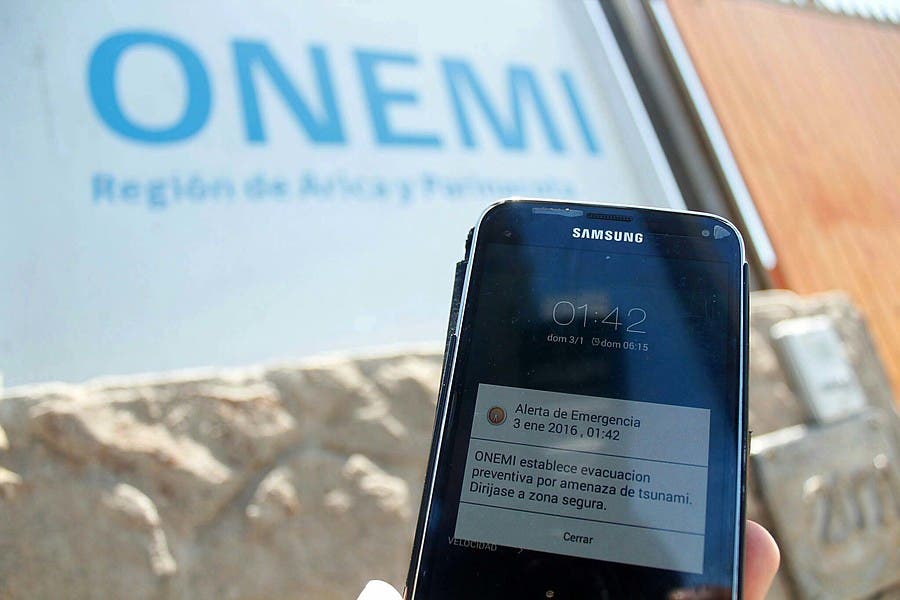 Onemi realizará este jueves prueba del SAE en la comuna de Chañaral ...