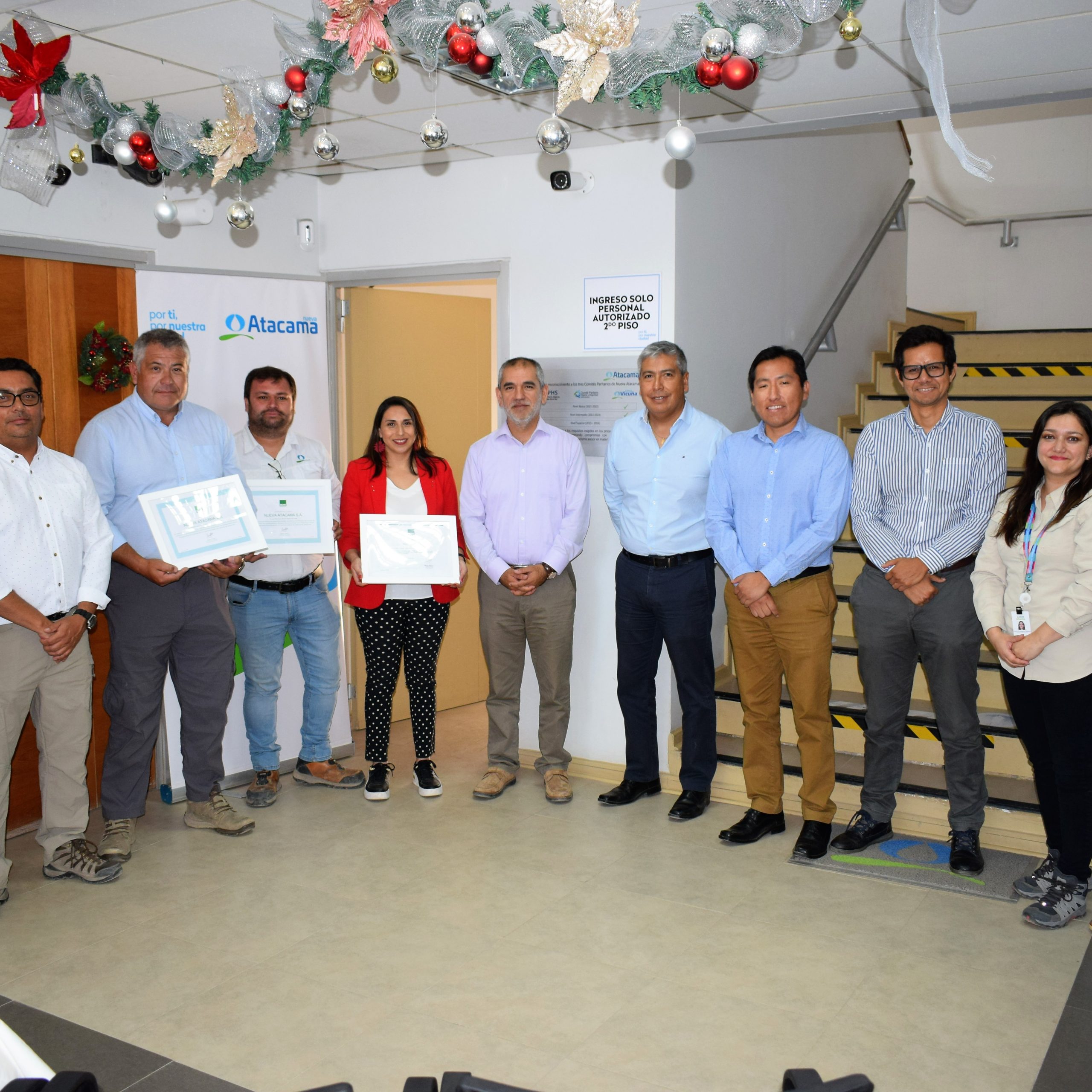 Nueva Atacama logra ser la primera empresa regional en lograr la certificación intermedia de sus ...