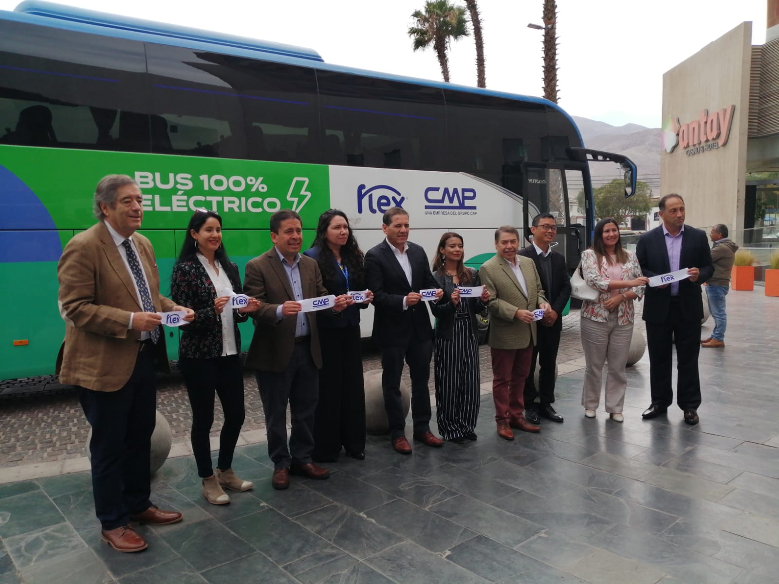 CMP realiza el lanzamiento de flota de buses 100% eléctricos en el ...