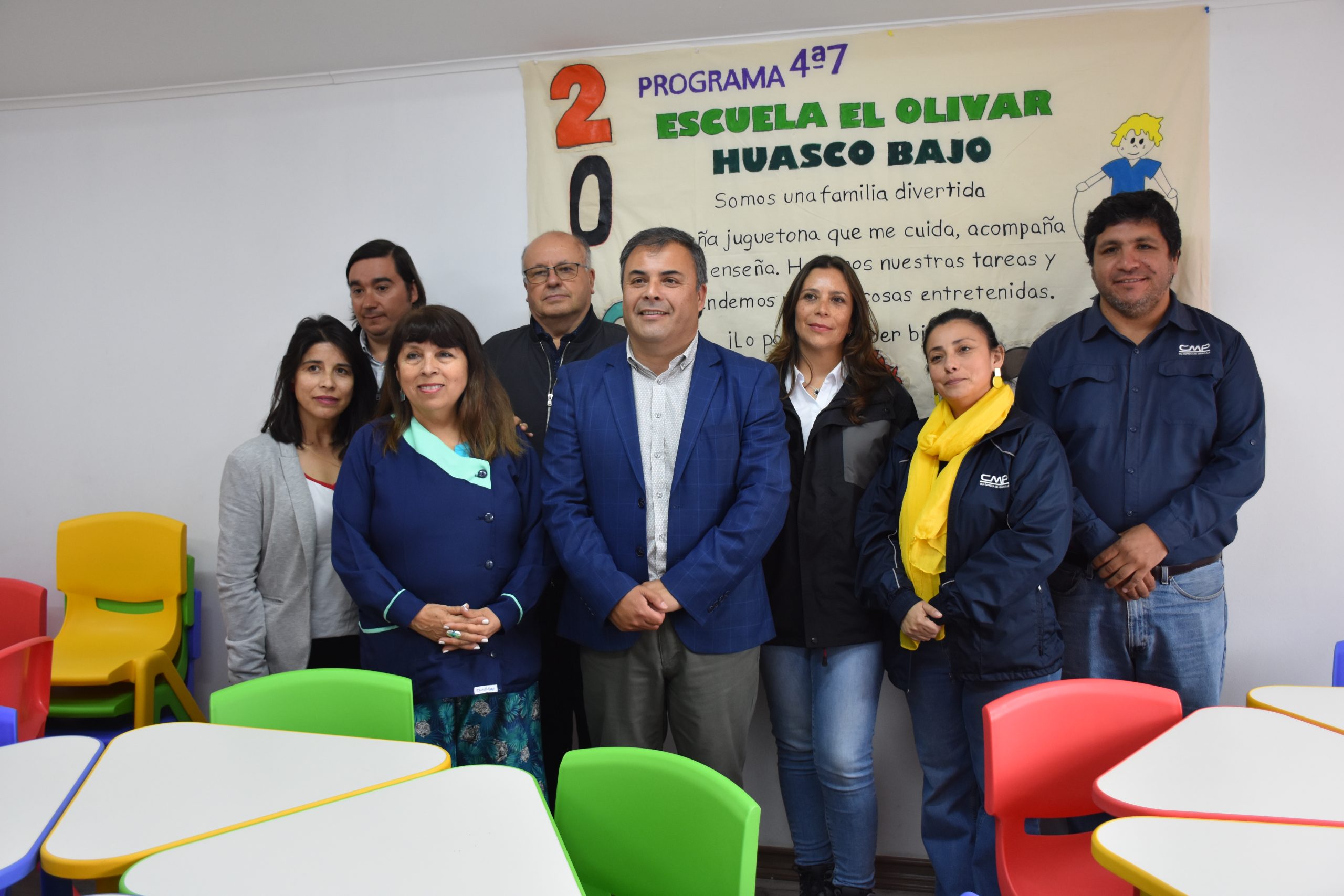 CMP implementa y renueva espacios en establecimientos educacionales de Huasco - NOSTÁLGICA cl