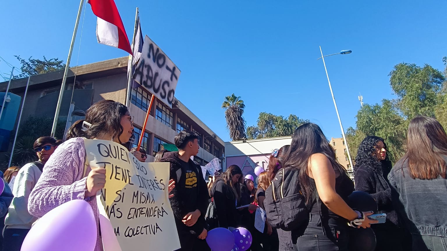 Estudiantes de la UDA realizaron marcha denunciando casos de acoso y ...