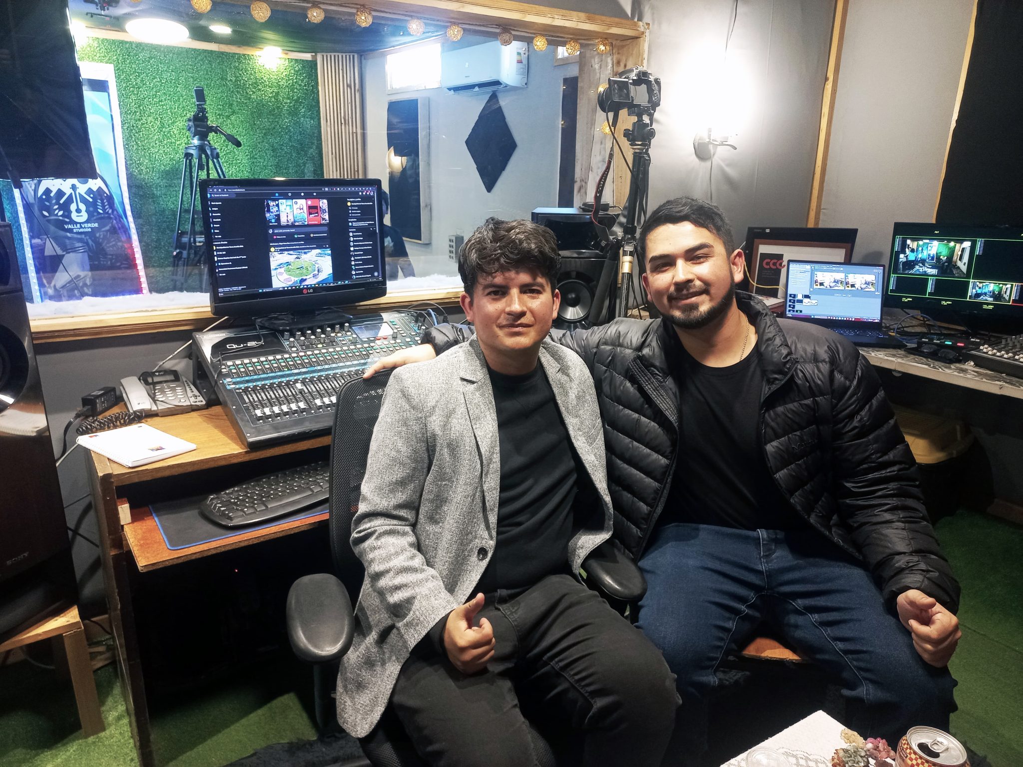 Inauguración del primer estudio de grabación profesional de Tierra Amarilla “Valle Verde Studios ...