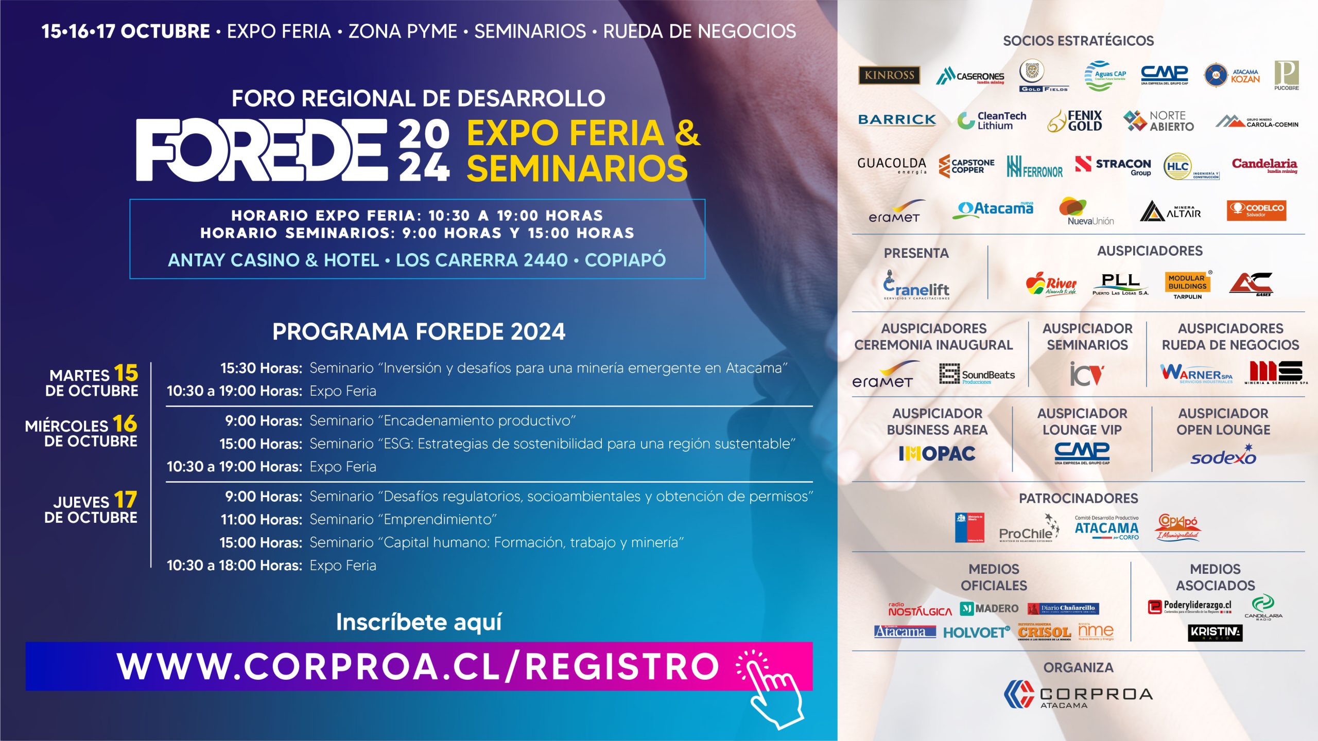 Video | Comienza la instalación de FOREDE 2024 - NOSTÁLGICA cl