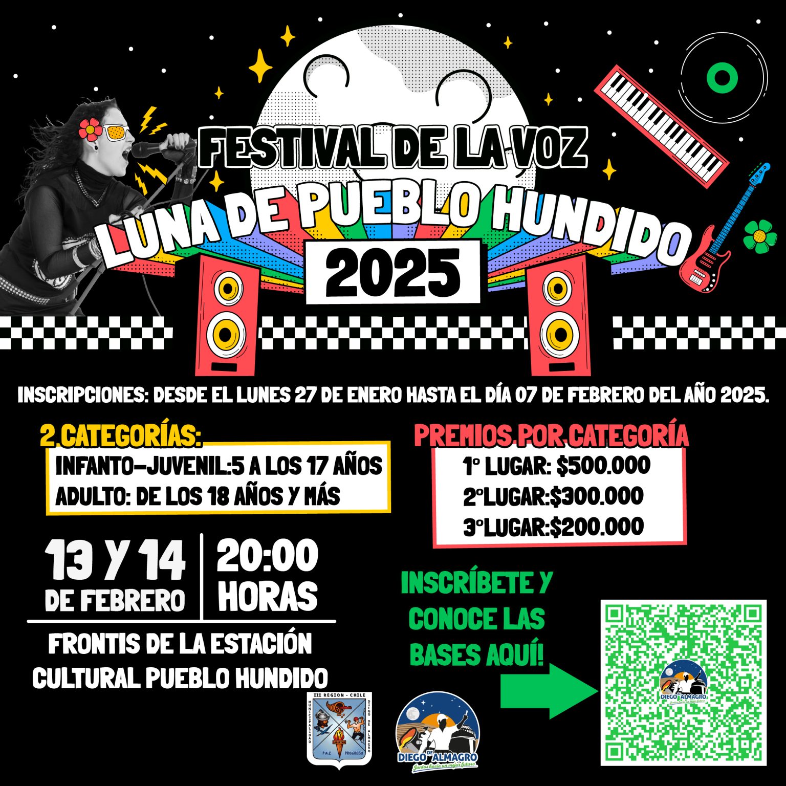 Abiertas inscripciones para participar en el Festival de la Voz Luna de ...