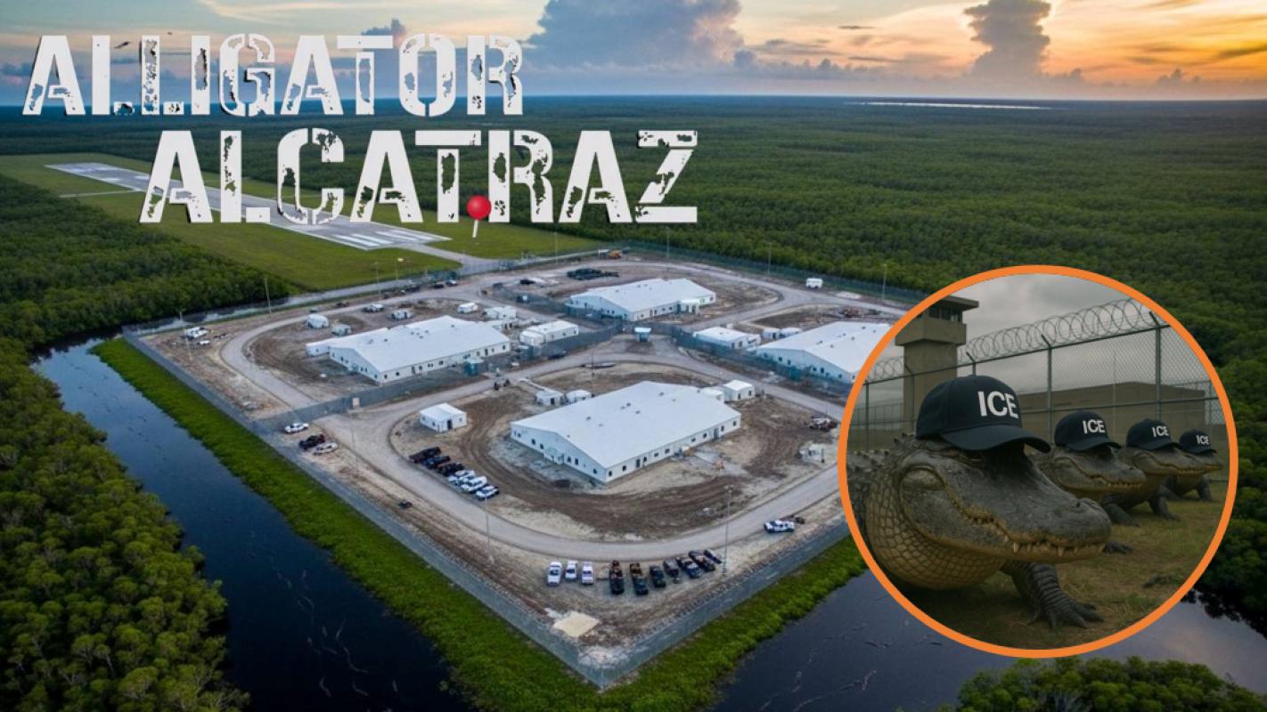 Así será “El Alcatraz de los caimanes” la nueva cárcel para migrantes ...