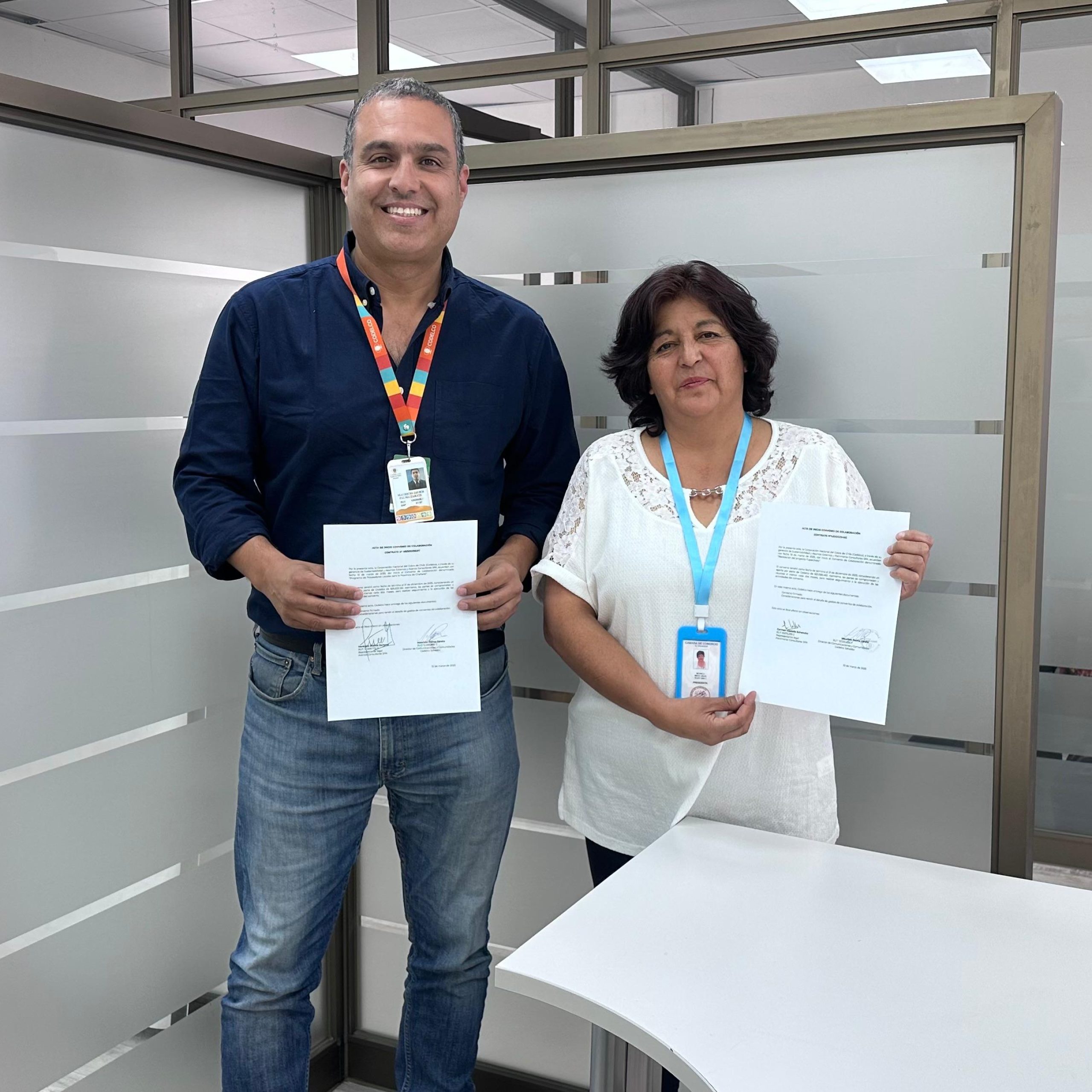 Codelco y Cámara de Comercio de El Salvador firman acuerdo para difusión de pymes locales ...