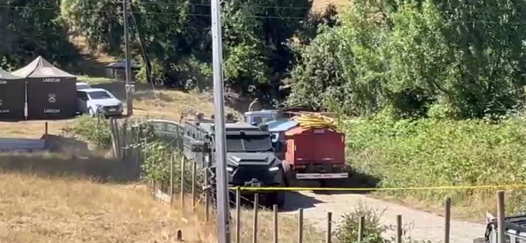 Búsqueda de Julia Chuñil: camión limpia fosas ingresa a predio donde ...