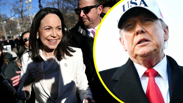 Donald Trump encabeza reunión privada con líder opositora venezolana ...